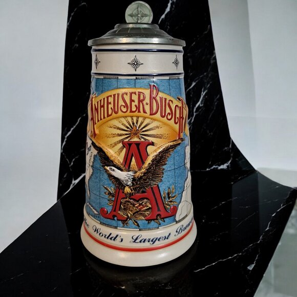 Anheuser Busch | Dining | 996 Anheuser Busch Collectors Club Stein ...